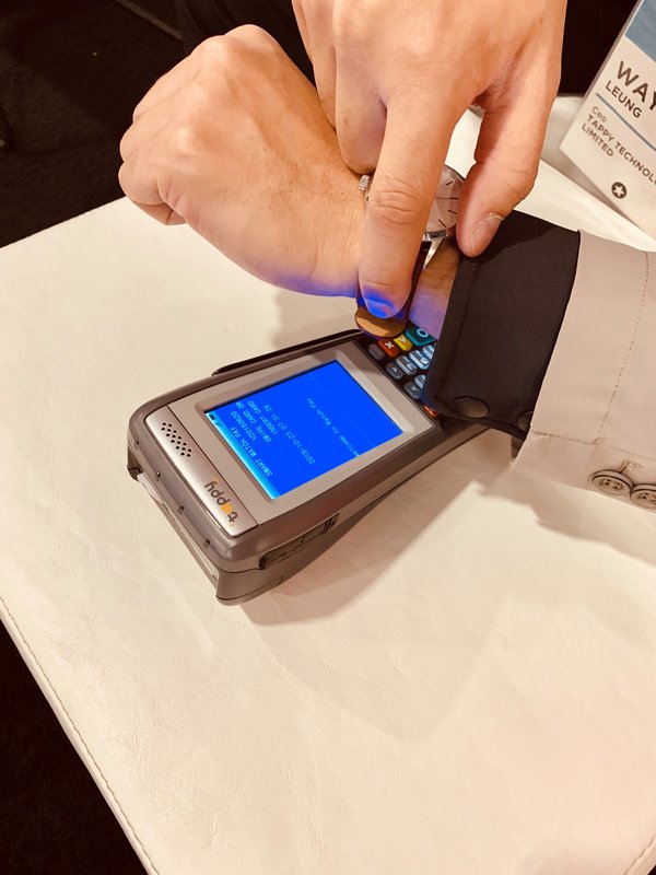 Tappy exhibits wearable biometrics-enabled payment device at Money20/20 ...