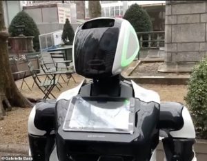Robots with facial recognition designed to replace human fever checks ...