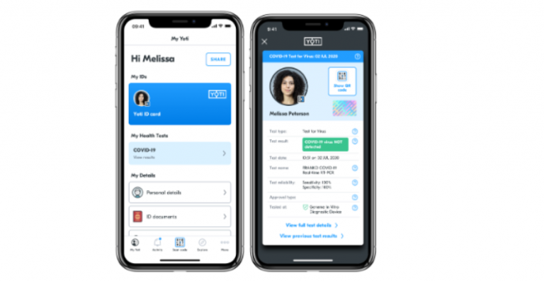 Yoti biometric digital ID secures COVID-19 test results, Indian crypto ...