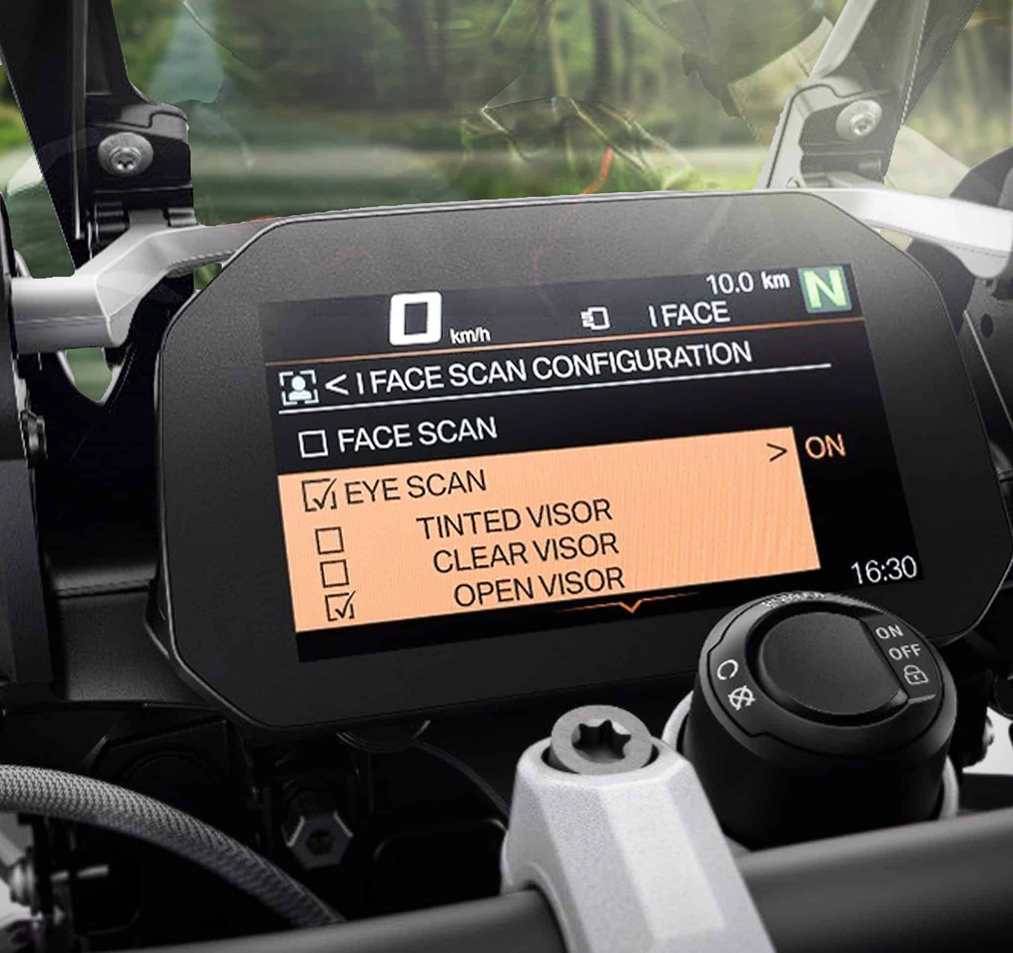 BMW introduces biometrics to its motorcycles for unlocking security ...