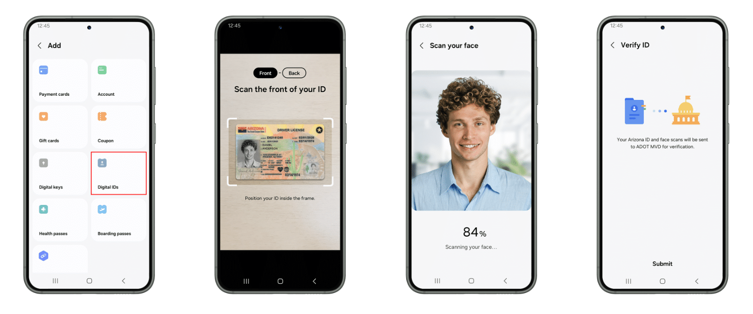 Arizona mDLs now live on Samsung Wallet | Biometric Update