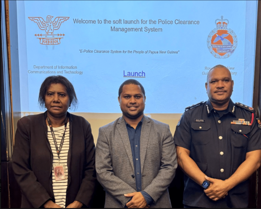 PNG launches new biometric police clearance certificate issuance system ...