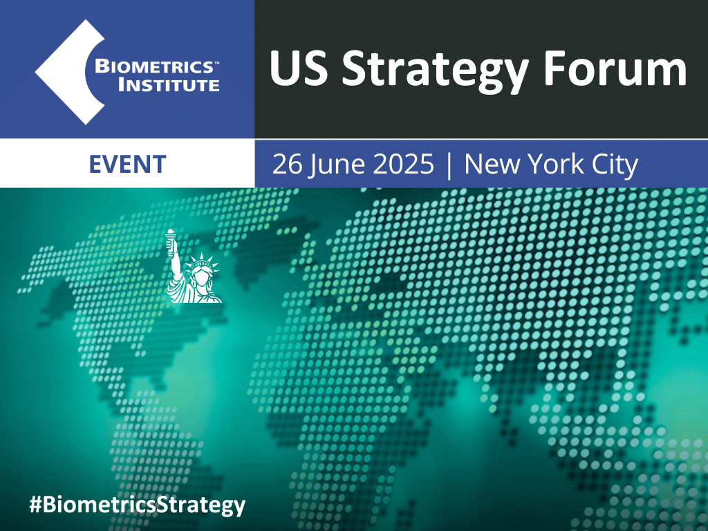 Biometrics Institute: US Strategy Forum 2025 | Biometric Update