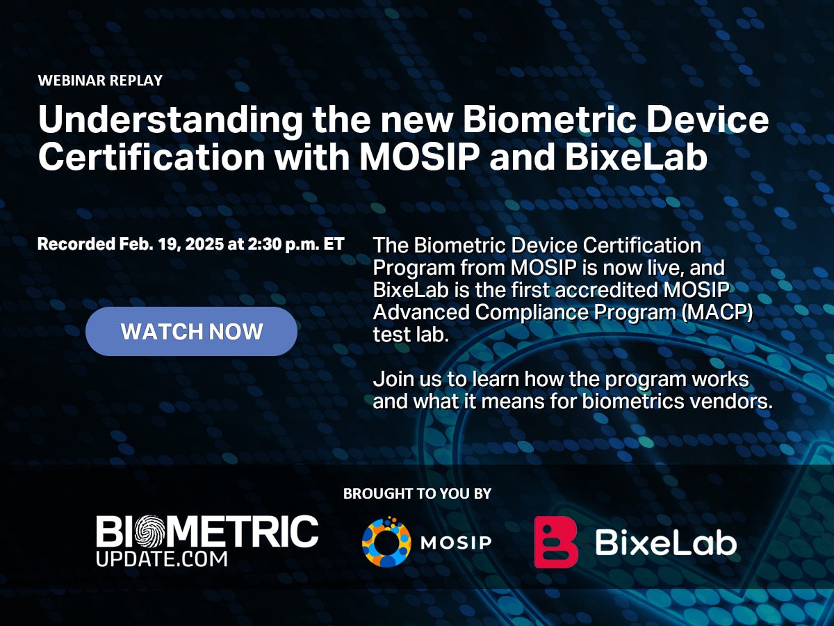 Understanding the new Biometric Device Certification with MOSIP and ...