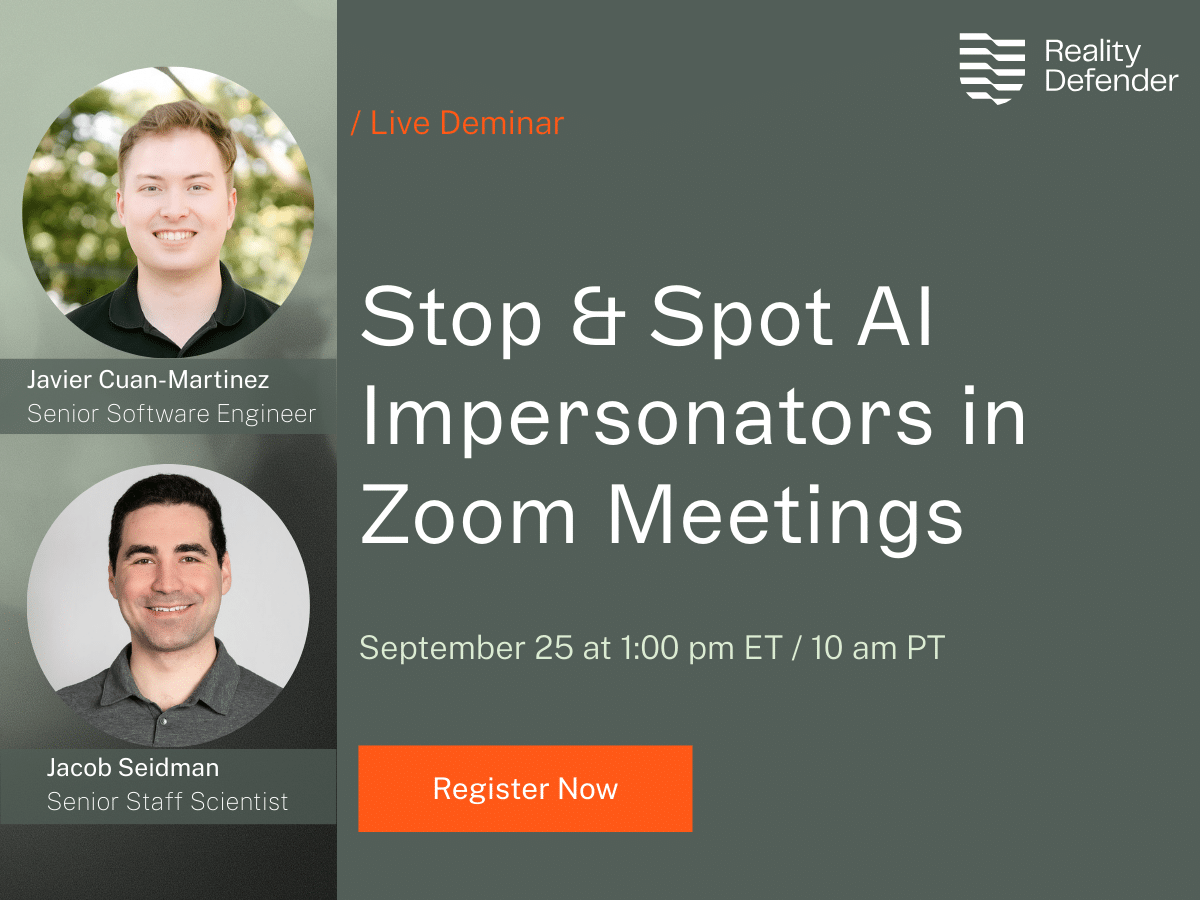 Deepfakes in Hiring: How to Detect Impersonators in Zoom Interviews ...