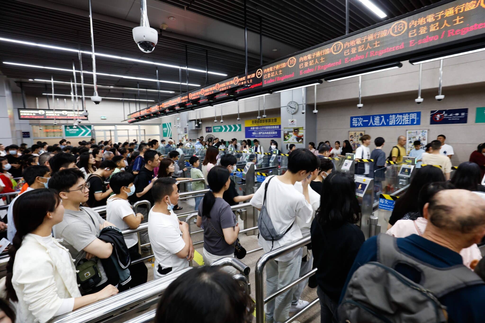 China expands biometric customs clearance for ports to Hong Kong, Macao ...
