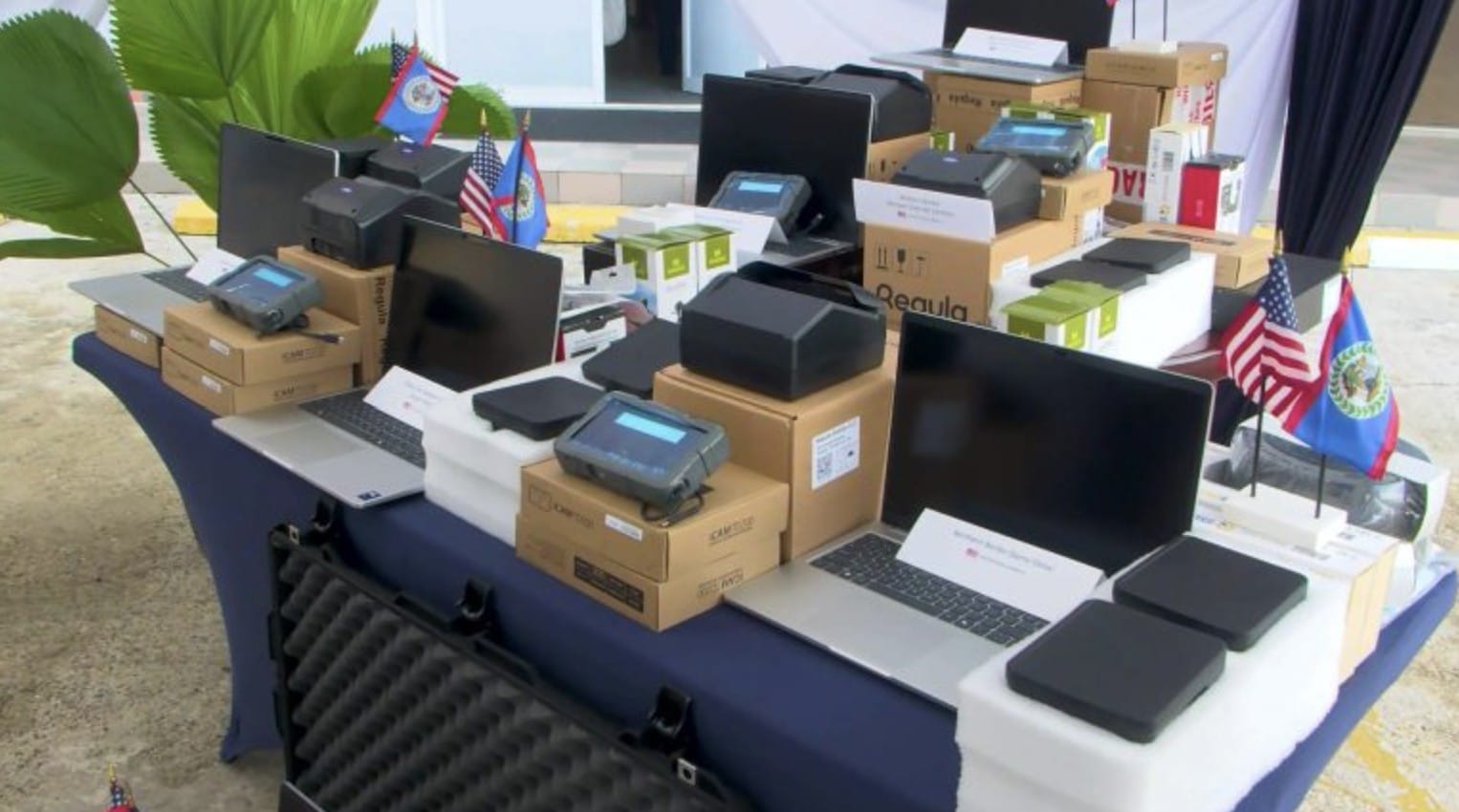 Belize receives US funding under new biometric data sharing agreement ...